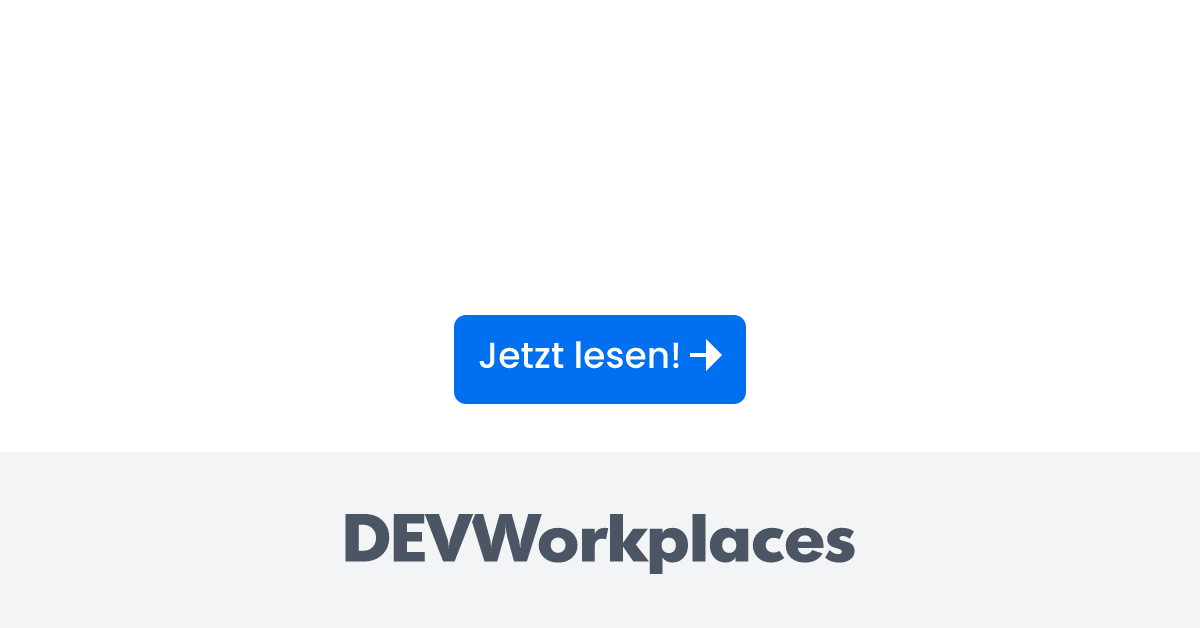 Daten gehören allen! - DEVworkplaces.com